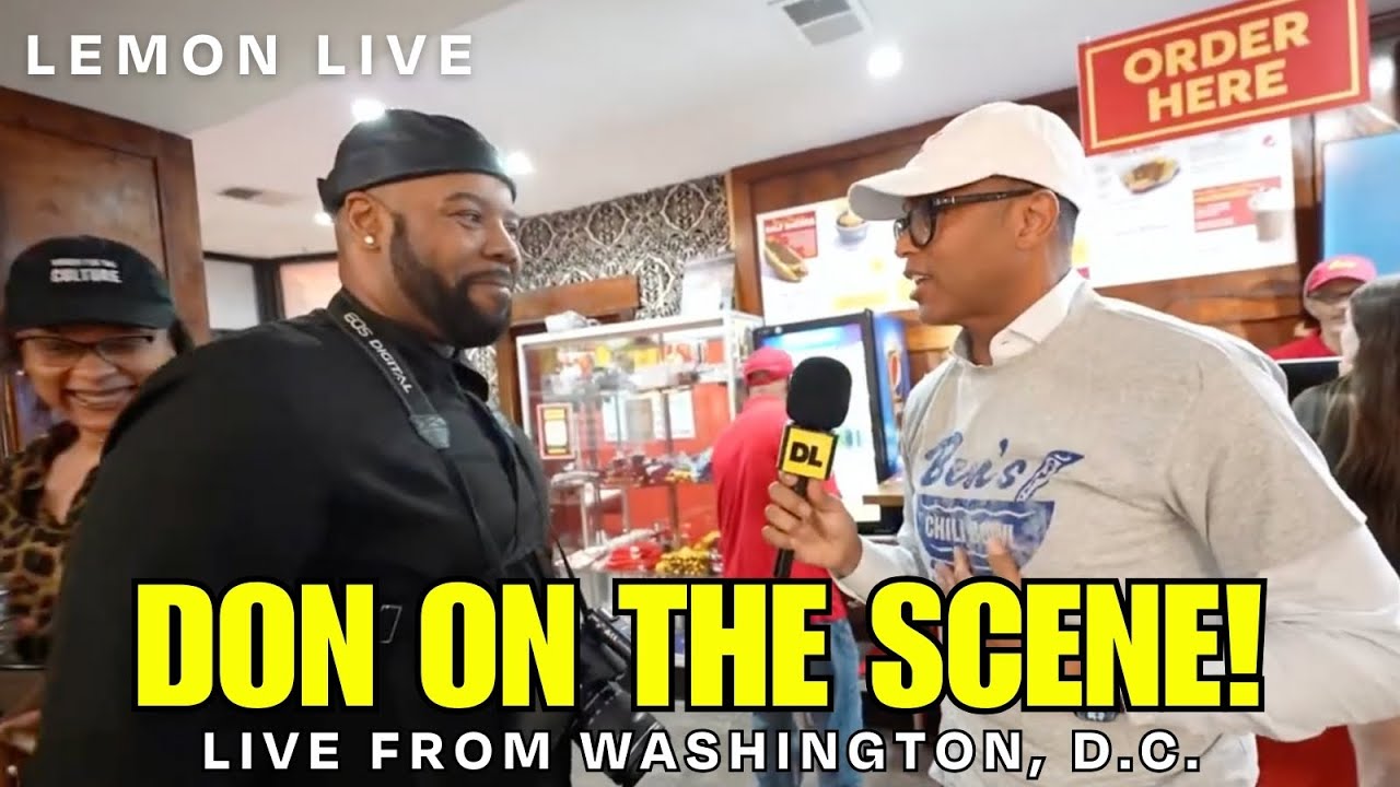 Don Lemon LIVE on The Scene! - YouTube