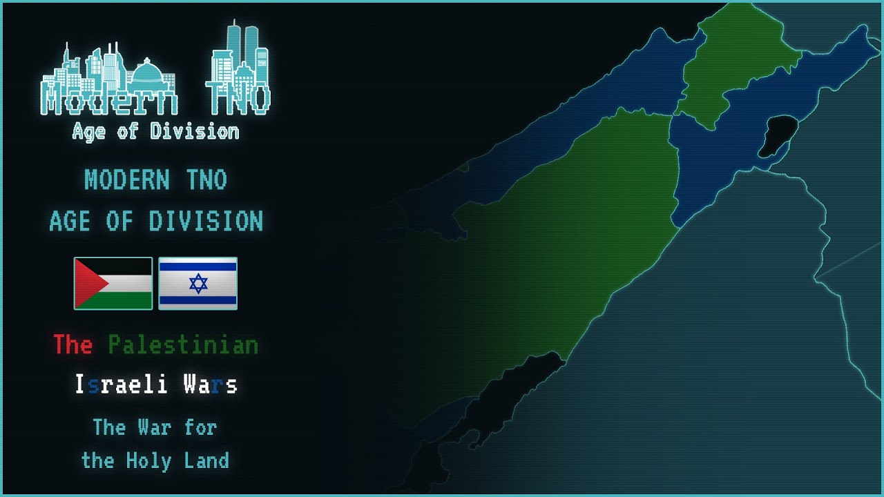 Modern TNO Mapping | Palestinian Israeli Wars | Every 12 Hours - YouTube