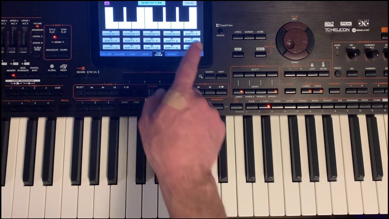 Maqam Higaz Kar D . (Makam hijaz Kar) Middle eastern Arabic Scale ...