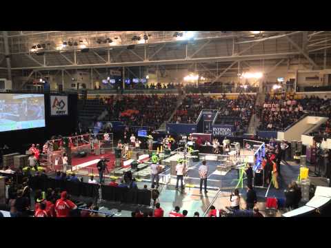FRC 2015 GTR Central Regional Finals 1: 1114, 610 and 1547 vs 188, 4001 ...