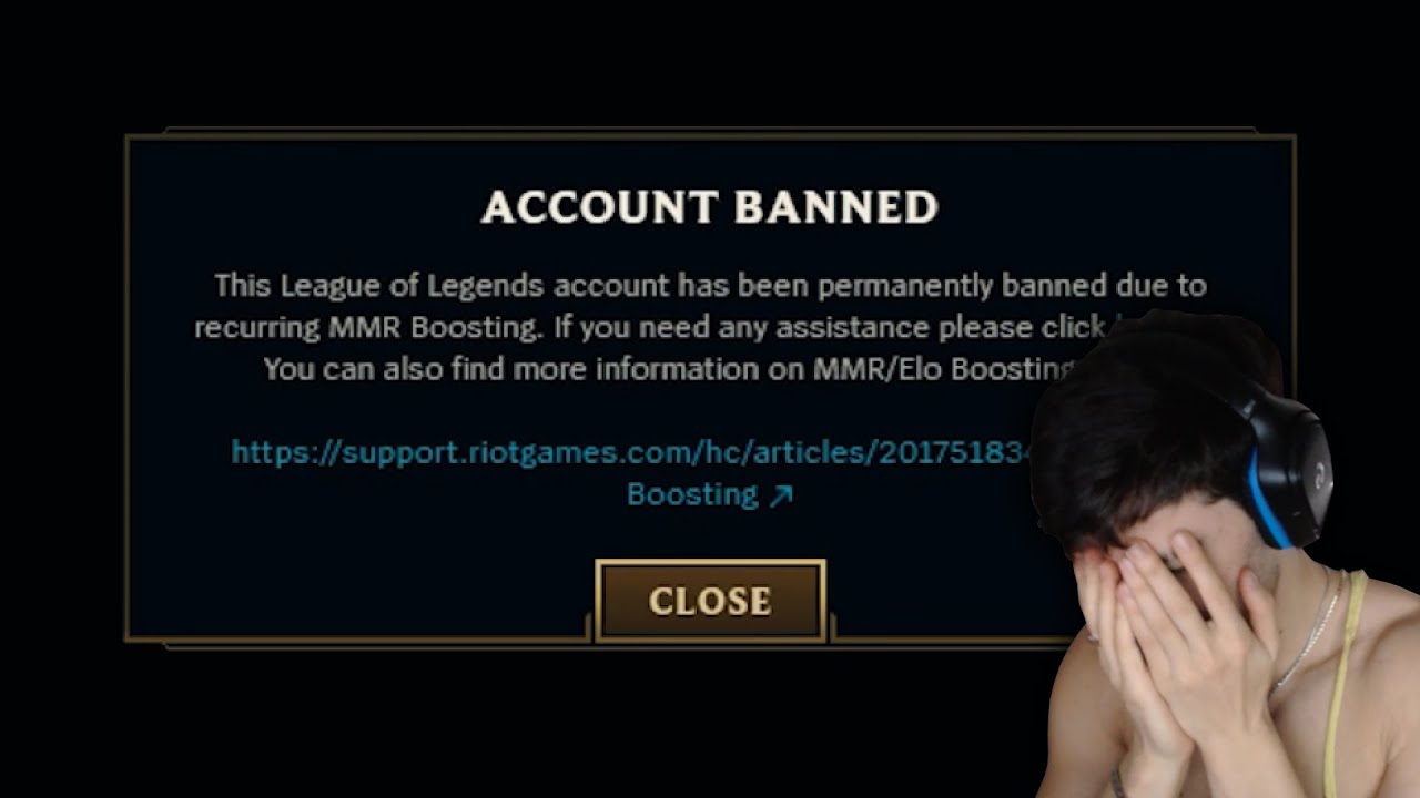 RIOT PERMABANNED ME AGAIN! - YouTube