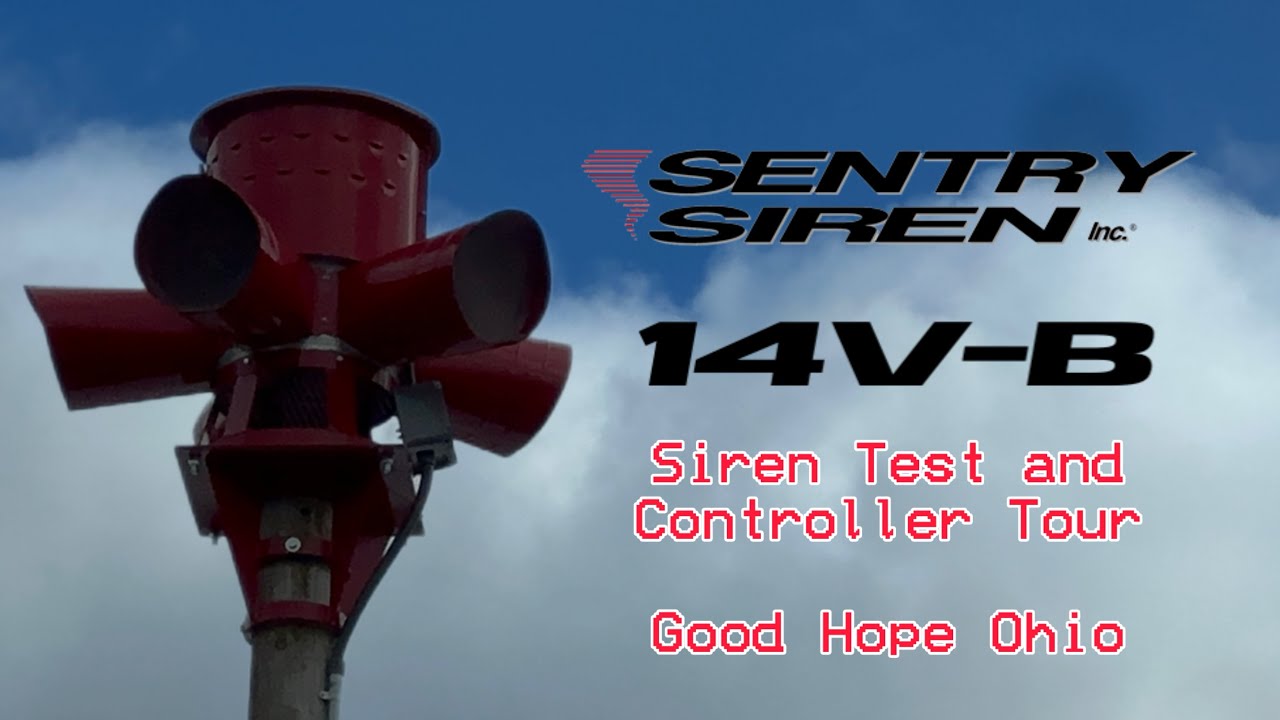 Sentry 14V-B (Sterling Fire House) Siren Test and Control Tour | Full ...