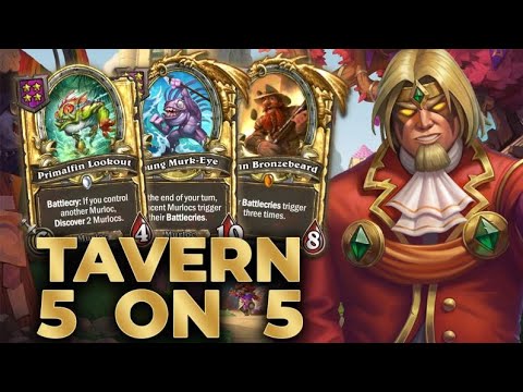 TAVERN 5 ON TURN 5 | XQN Hearthstone Battlegrounds - YouTube