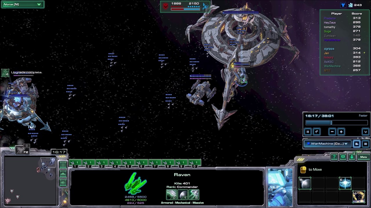 Starcraft II LotV - Star Battle Omega [Raven] - YouTube