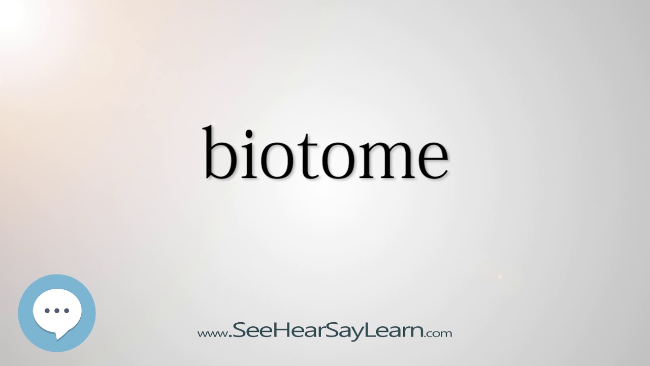 biotome - YouTube