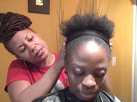 Adding more Fro to your Fro! Quick hairstyle for all of you ...
