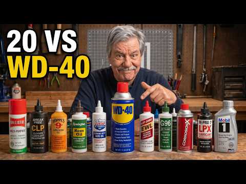 I Tested 20 Gun Oils Against WD-40 — The Results Shocked Even Me