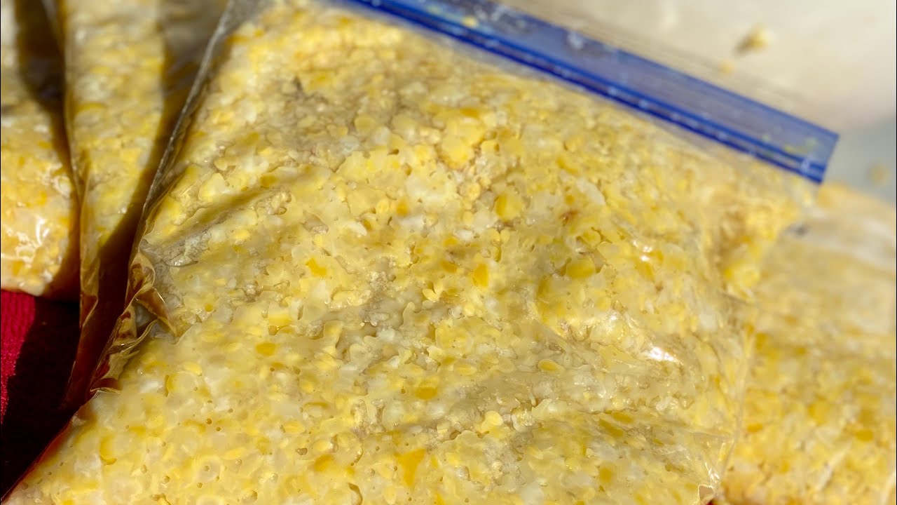 FASTER than FAST way to process that sweet CORN harvest - YouTube