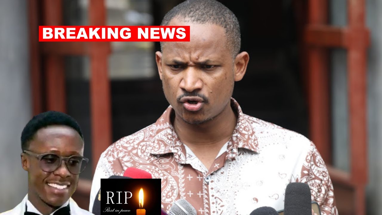 LIVE! Babu Owino Attends funeral of Denzel Omondi who was killed by ...