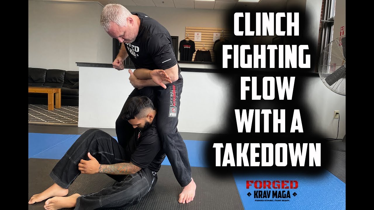 Clinch Fighting Flow With A Takedown - YouTube