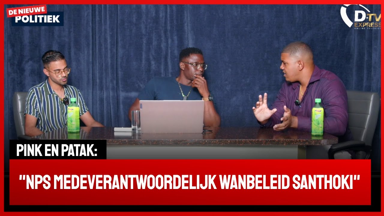 🚀 De Nieuwe Politiek Live • Politiek Debat Jamiro Pink(NDP) en Johannes Patak(DNL) (Suriname ...