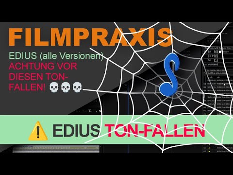 ⚠️ Achtung vor diesen Ton-Fallen (!) in EDIUS und anderen Videoschnittprogrammen - Mit Lösung