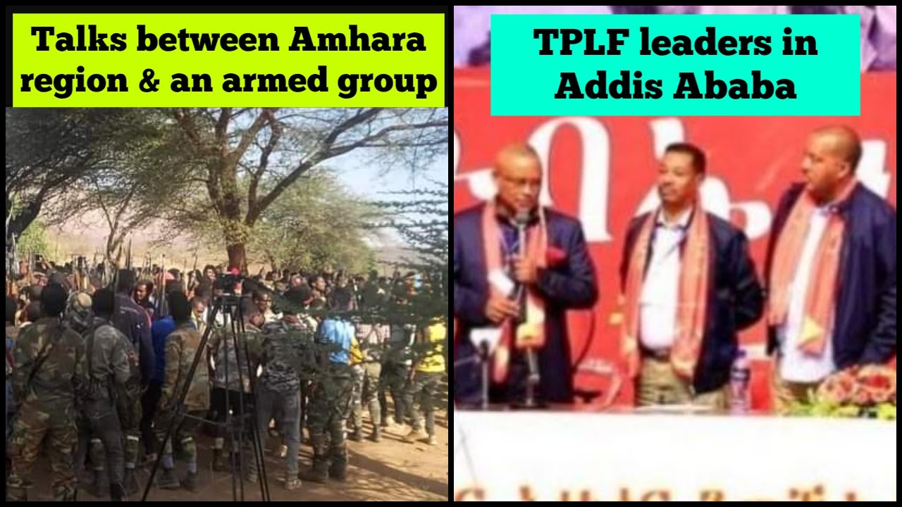 TPLF leaders in Addis Ababa | Talks between Amhara region & an armed ...