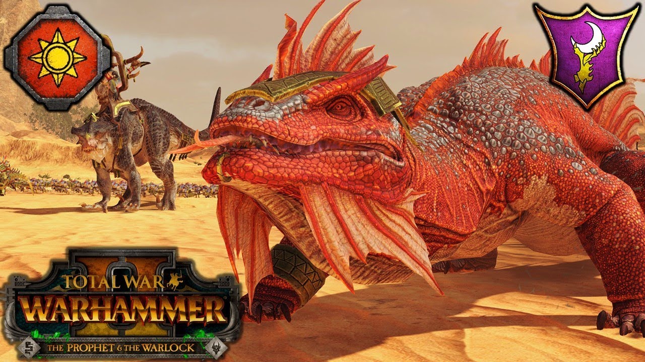 ANCIENT SALAMANDER IS GODLIKE! - Lizardmen vs. Dark Elves - Total War ...