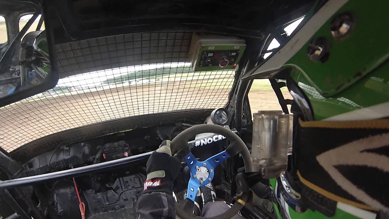 1st place Yorkshire Dales open Autograss on-board Junior Saloon Heat 4 ...