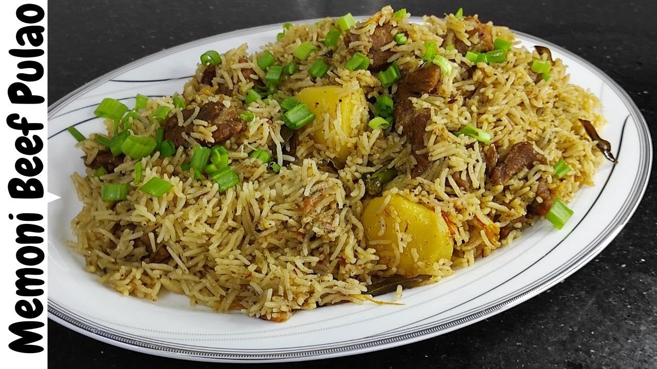 Memoni Beef Akni Pulao Recipe in Urdu - Cooking with YF - YouTube