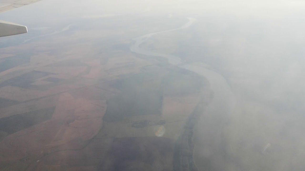 Dunarea si Podul Anghel Saligny vazute de sus. - YouTube