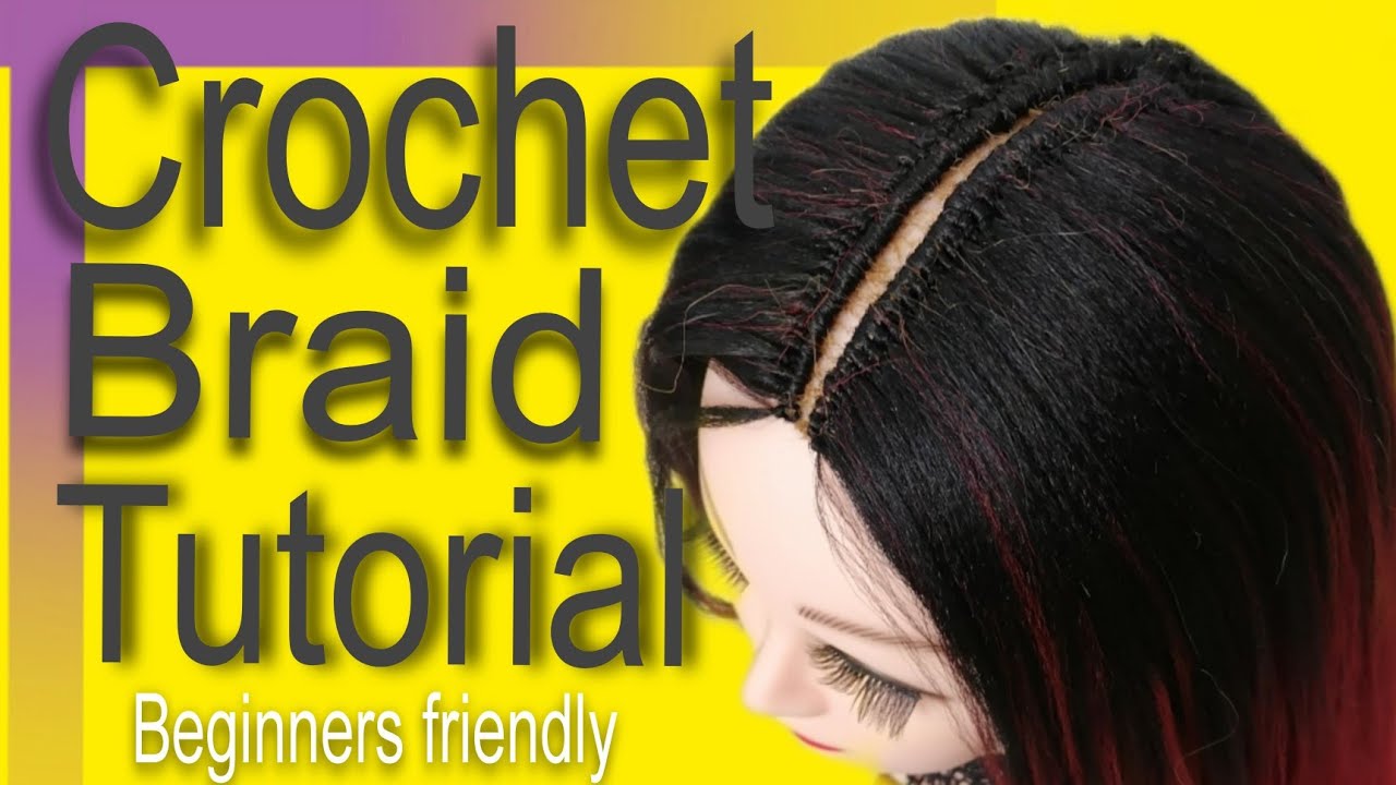 Details crochet Braid Tutorial for Visual learner - Crochet Braid with ...