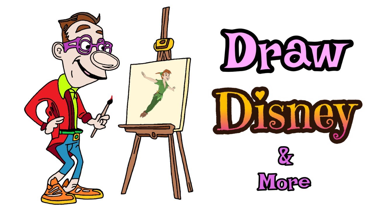 How to Draw Cartoon Characters / Easy Step-by-Step - YouTube