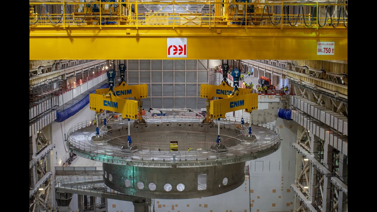 First machine component installed - YouTube