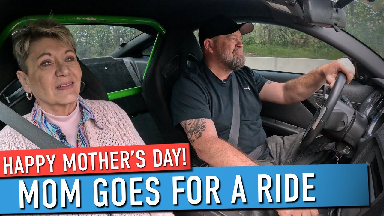 Happy Mother's Day!!! Mustang GT Test Drive with Mom!! Watch Until the ...