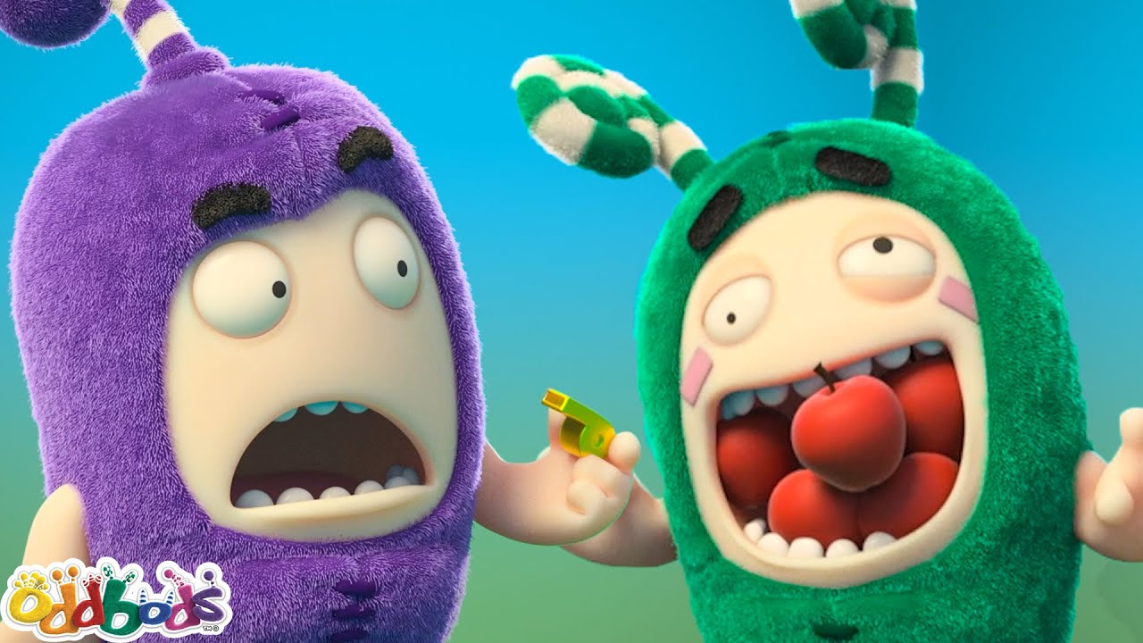 Apple Trouble | Oddbods - Food Adventures | Cartoons for Kids - YouTube