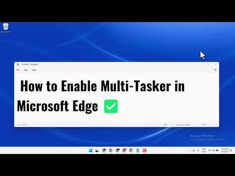 How to Enable Multi Tasker in Microsoft Edge | Tech Pro Advice - YouTube