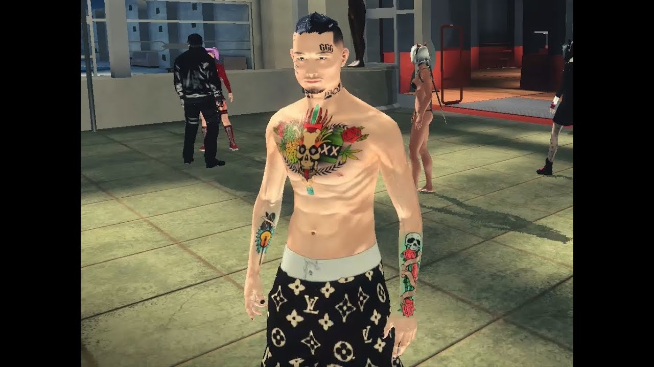 APB Reloaded MORGENSHTERN make outfit process - YouTube