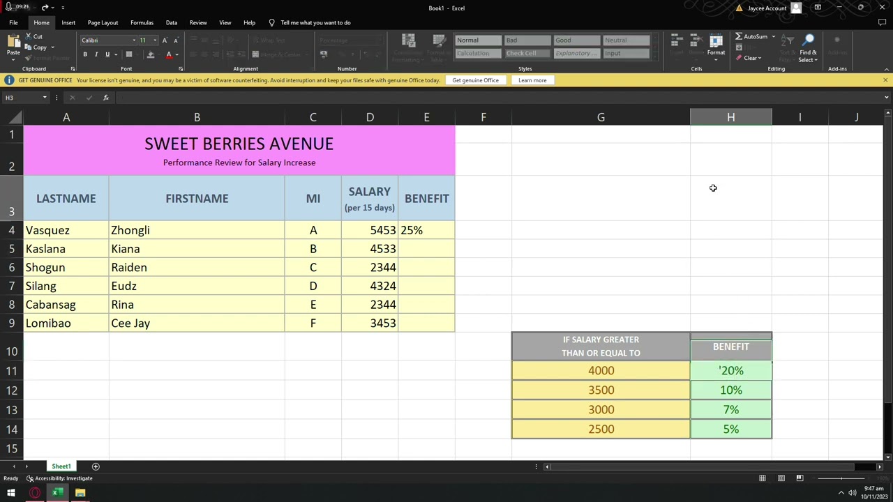 Nested IF Statements Excel Lesson Tagalog YouTube Nested IF Statements Excel Lesson Tagalog YouTube