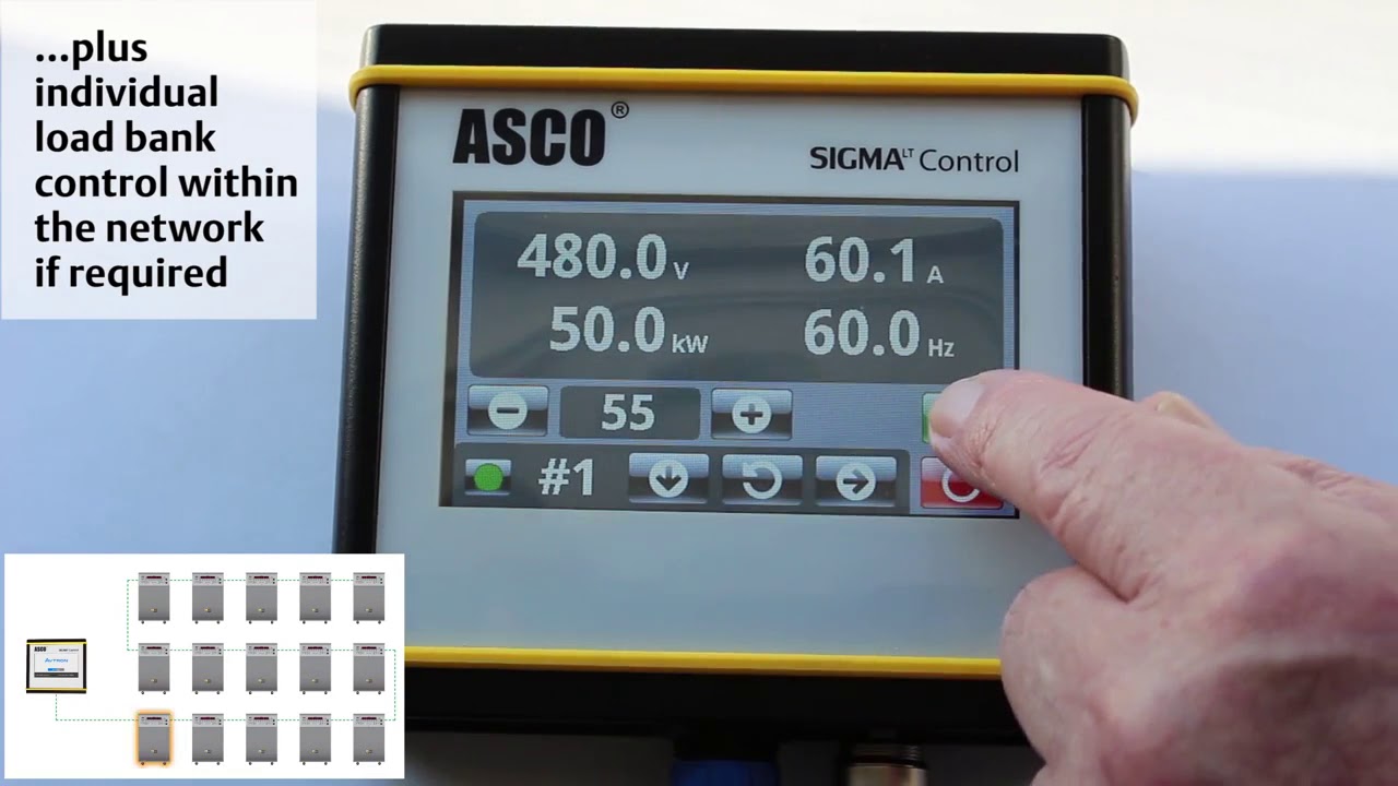 Sigma LT Load Bank Control – The Hand Held - YouTube