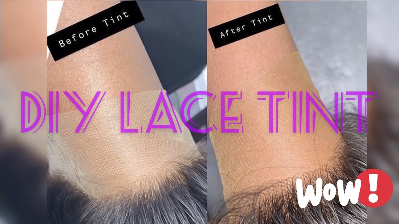 DIY Lace Tint | How To Make Lace Tint | Pure Devine - YouTube