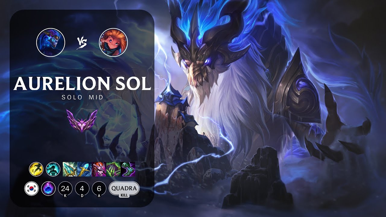 Aurelion Sol Mid vs Zoe - KR Master Patch 13.5 - YouTube