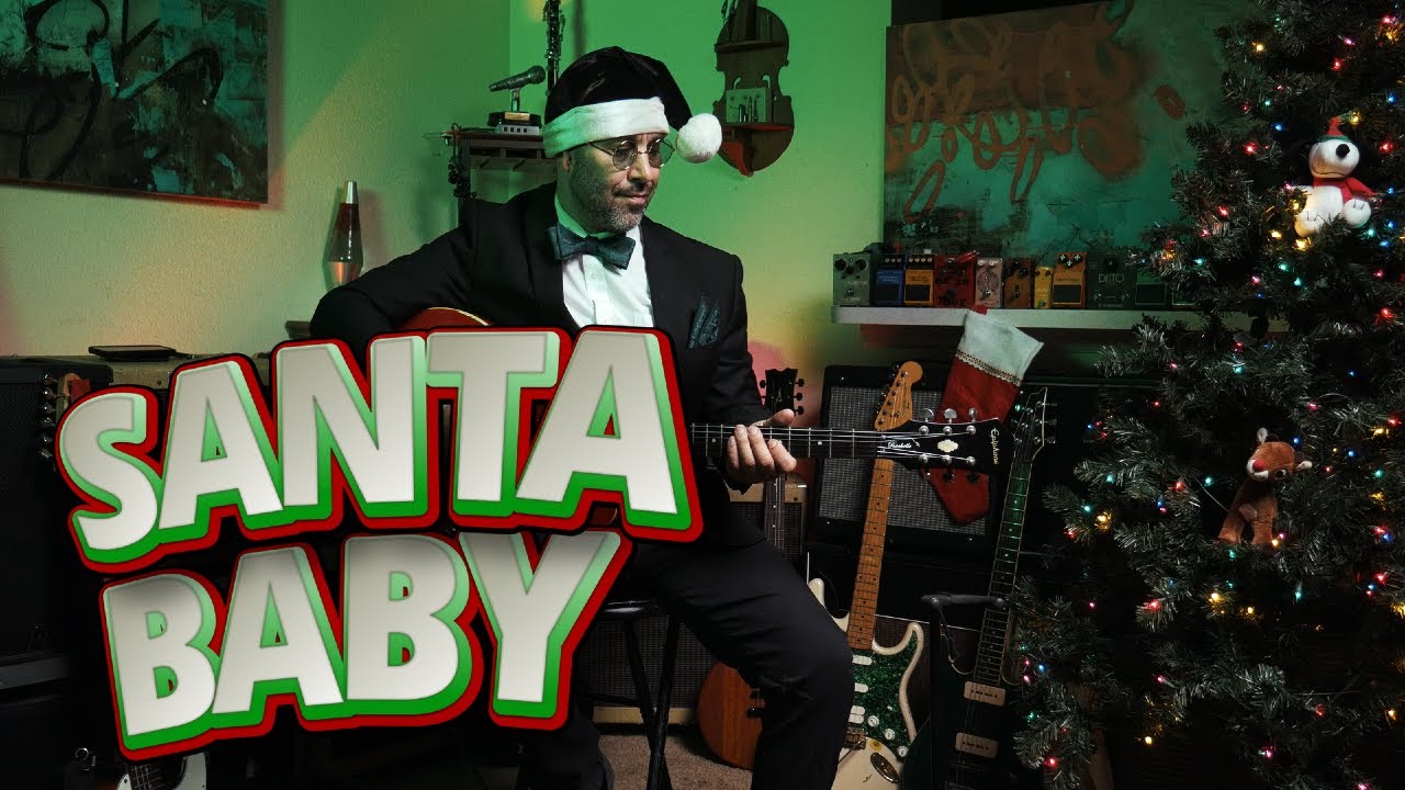 Santa Baby Christmas Jazz Guitar - YouTube