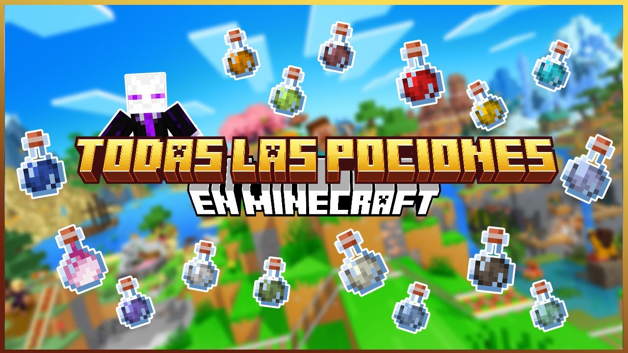 ¡Aprende a Hacer TODAS las Pociones de Minecraft en 15 Minutos! - YouTube