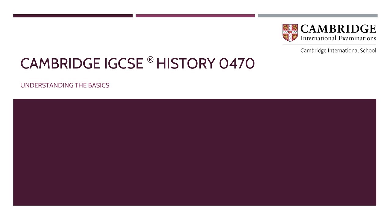 IGCSE History 0470 YouTube igcse-history-0470-youtube