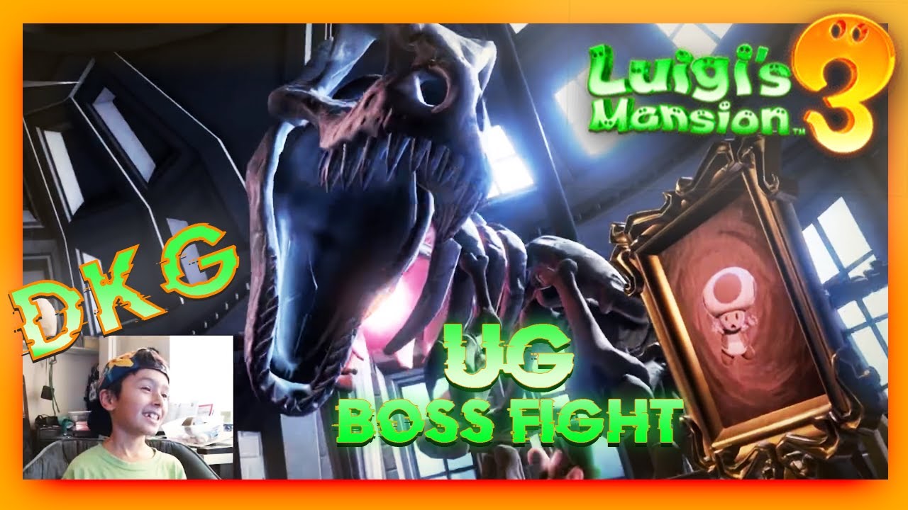 Luigi's Mansion 3 - Ug Boss Fight! - YouTube
