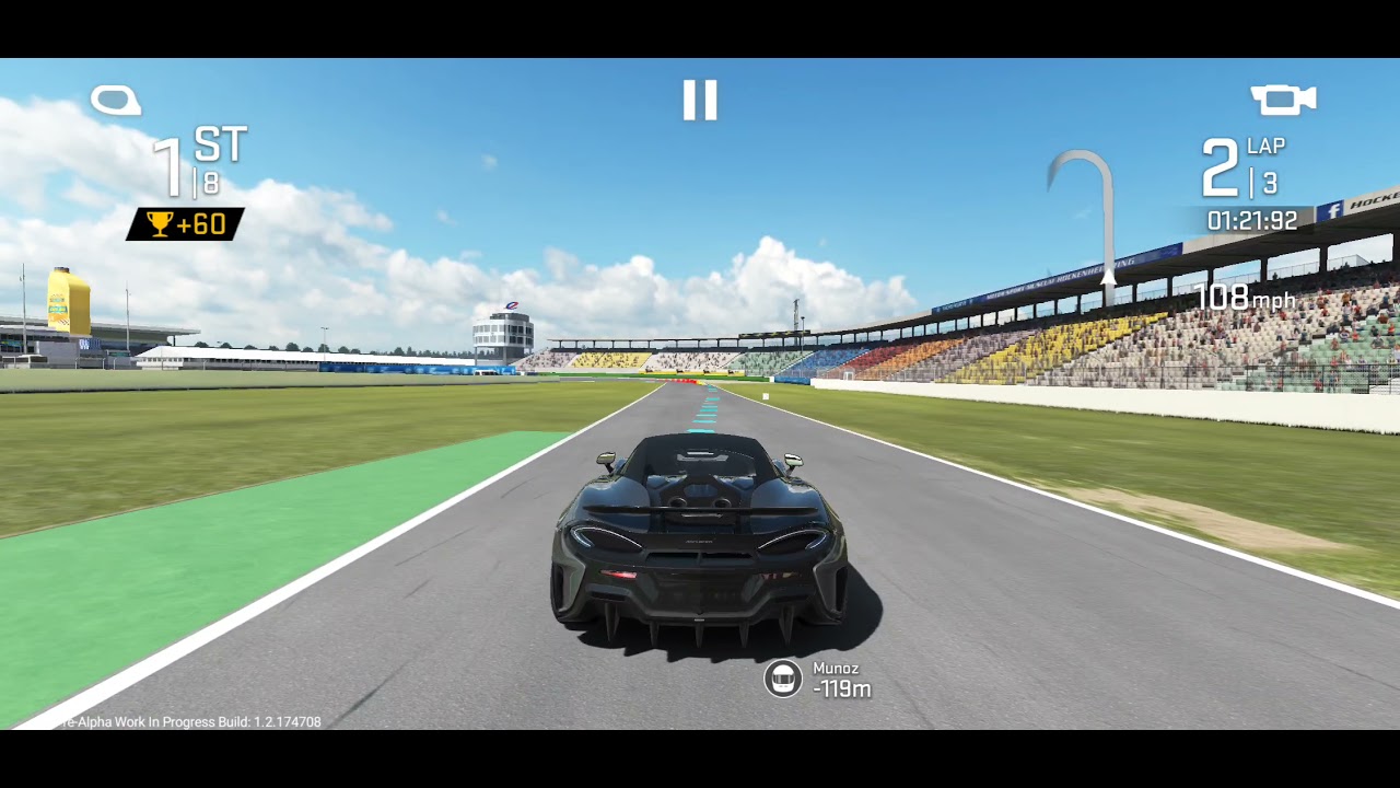 [Real Racing Next] Mclaren 600LT test gameplay - YouTube