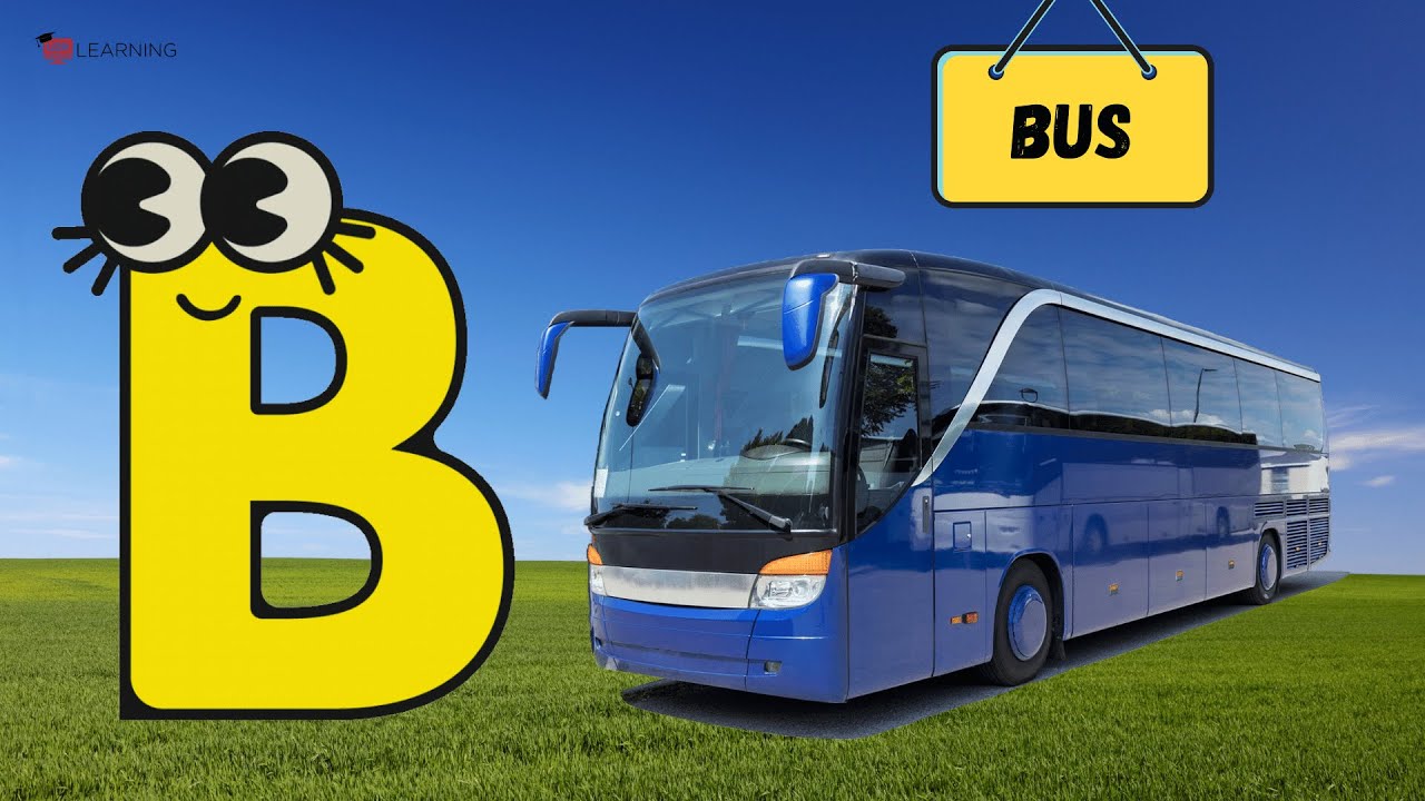 🚗 ABC Vehicle Song for Kids | A to Z Vehicles with Phonics & Sounds ...