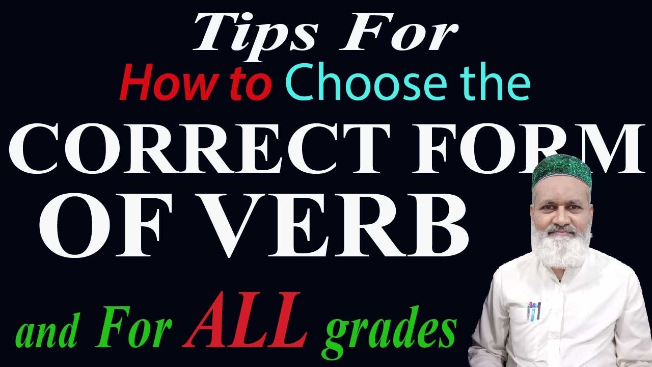 V-83) How to Choose Correct Form of Verb (Part-2) || Tips, Tricks ...