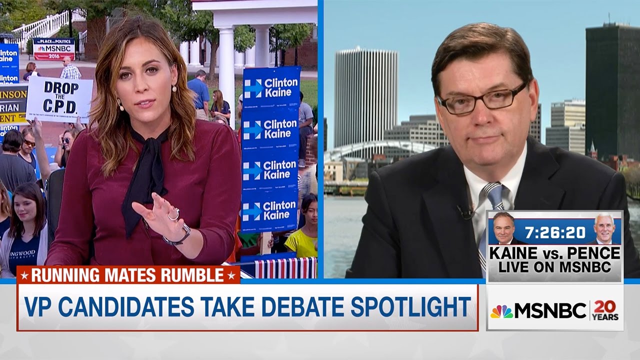 Mark D. Gearan on Vice Presidential Debates - YouTube