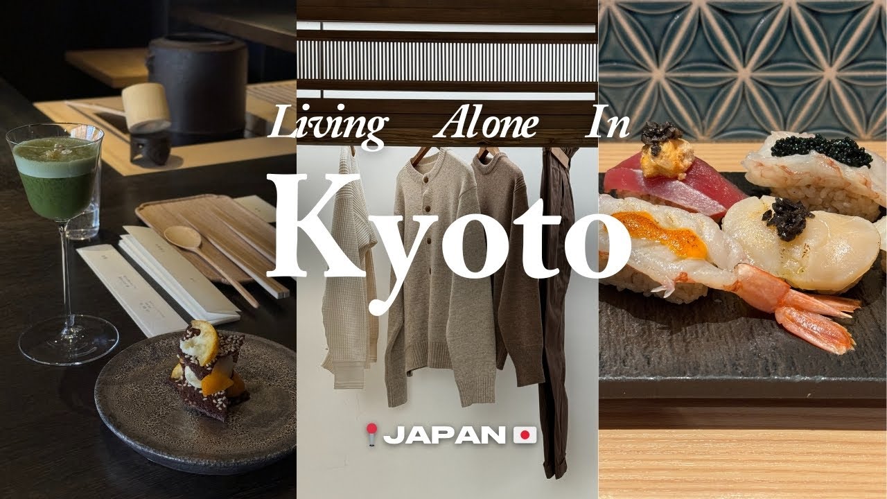 Kyoto JAPAN Vlog | hidden gem tea house, staying in an old school 😱 ...