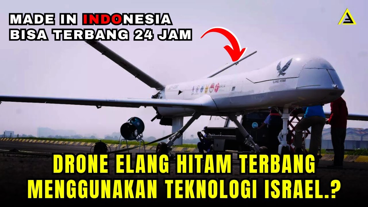 DRONE ELANG HITAM Buatan Indonesia Segera Bisa Terbang - YouTube