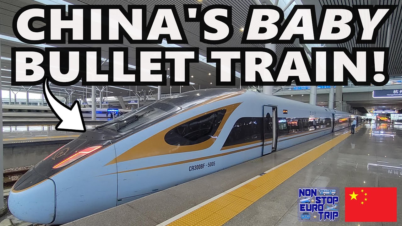 First Class on China's 300km/h BABY BULLET Train... - YouTube