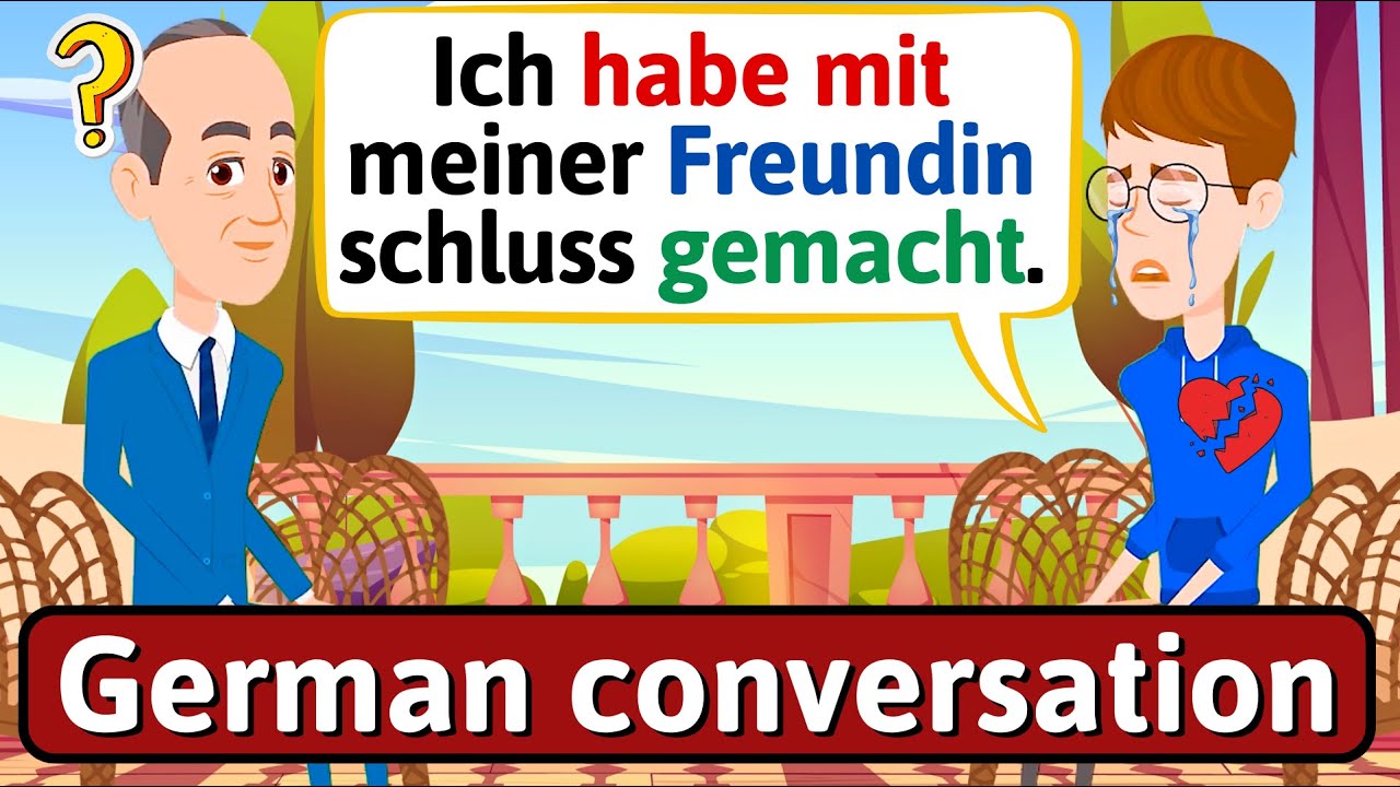 DEUTSCH LERNEN: Papas Rat (Deutsch lernen mit Dialogen) - LEARN GERMAN ...