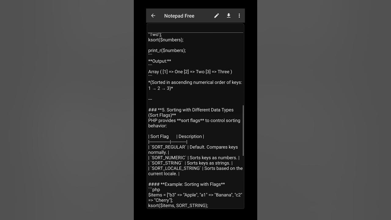 PHP ksort() Explained | Sort Associative Arrays by Key in Ascending Order - YouTube