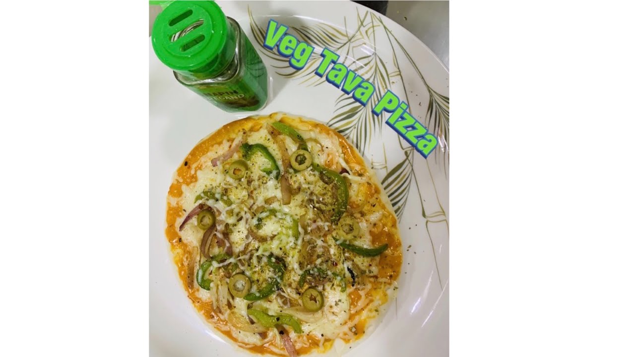 Veg Tava Pizza | वेज तवा पिज़्ज़ा । Chef MAITRI KATARIYA - YouTube