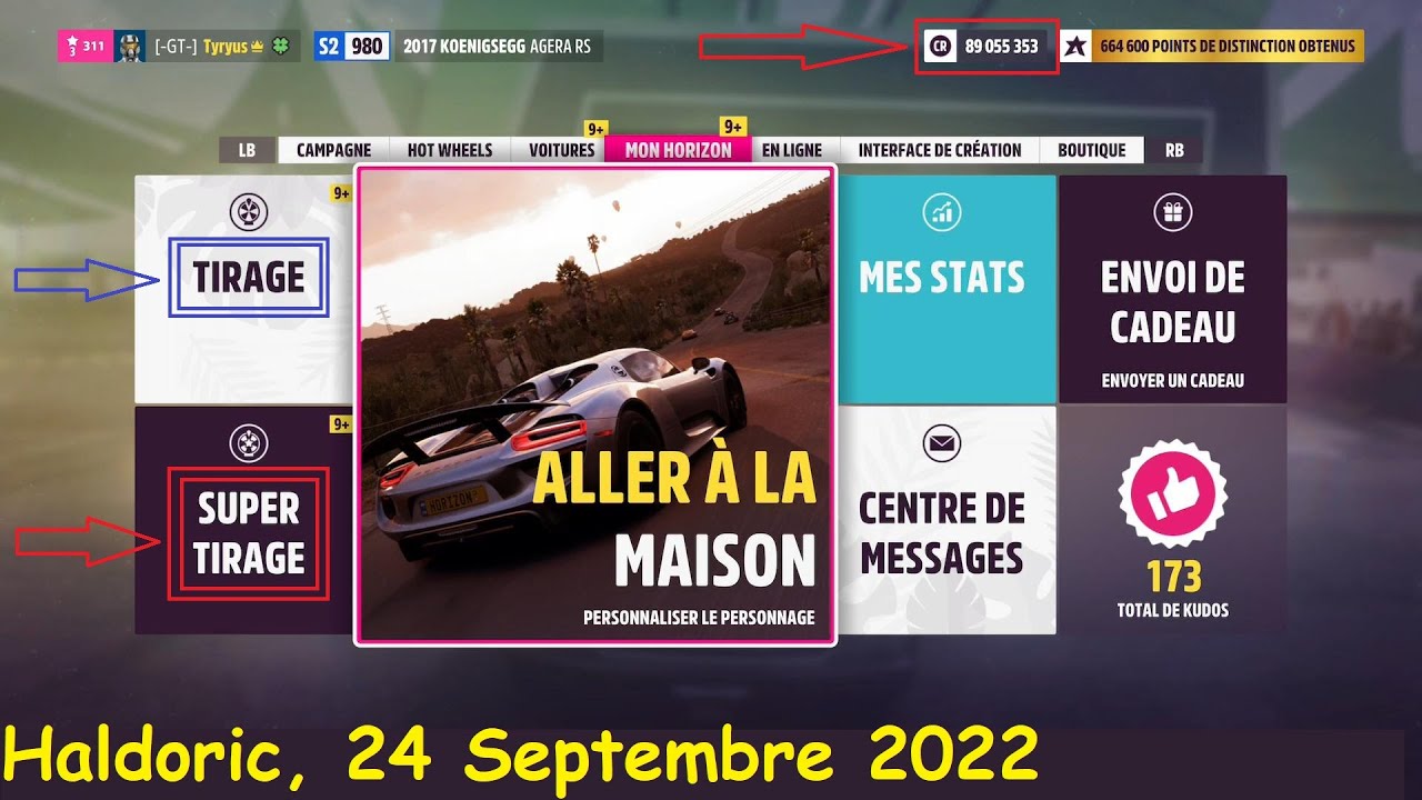 Forza Horizon 5 (FH5) Comment légitimement gagner plusieurs millions de ...