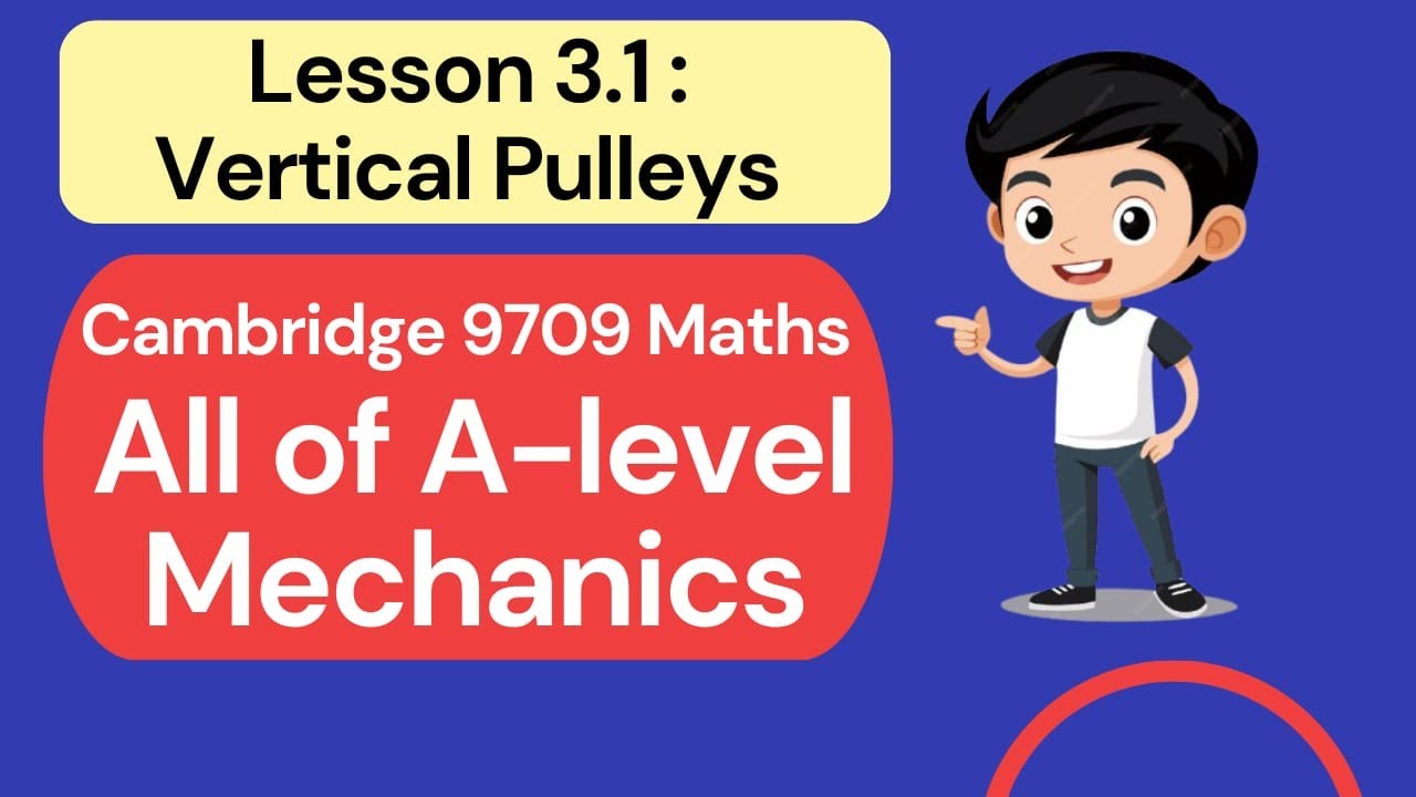 CIE Mechanics Full Course 3.1 Vertical Pulleys - YouTube