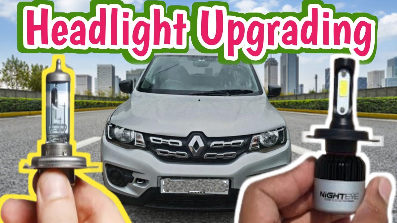 🔥 Original Nighteye Led Headlight Kwid #kwid Headlights Upgrading ...