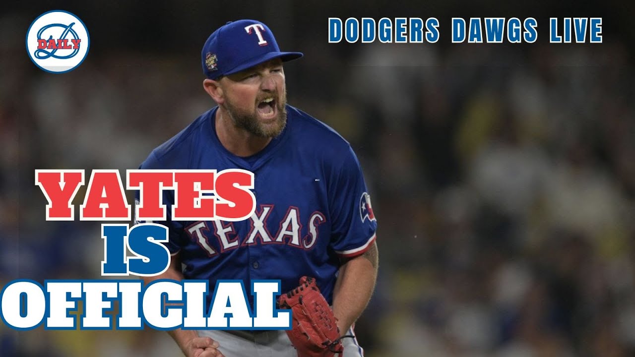 Dodgers Dawgs Live: Yates is Official - YouTube
